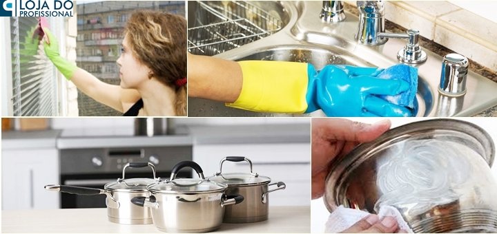 Como limpar alumínio