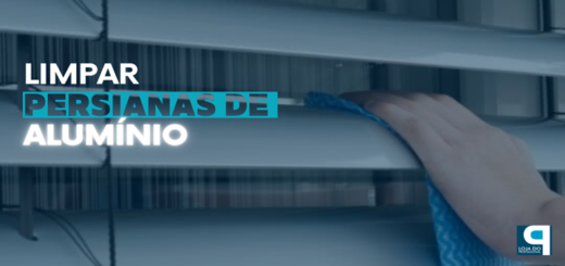 Como limpar persiana de alumínio